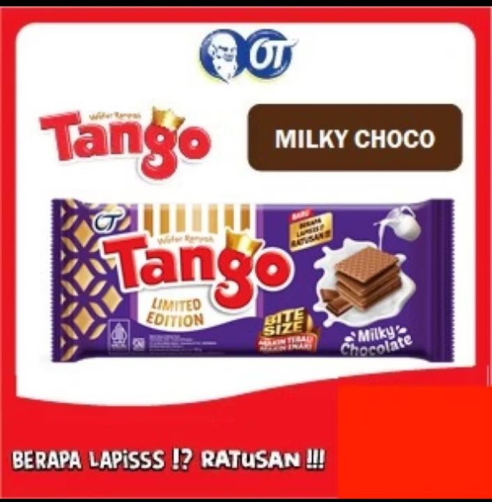 Wafer Tango Milky Choco Kemasan 110Gram | Lazada Indonesia