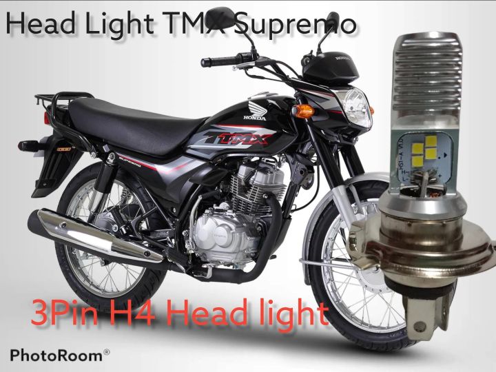 Head Light 3pin H4 TMX Supremo motorcycle. Very Good Quality fit ALSO ...