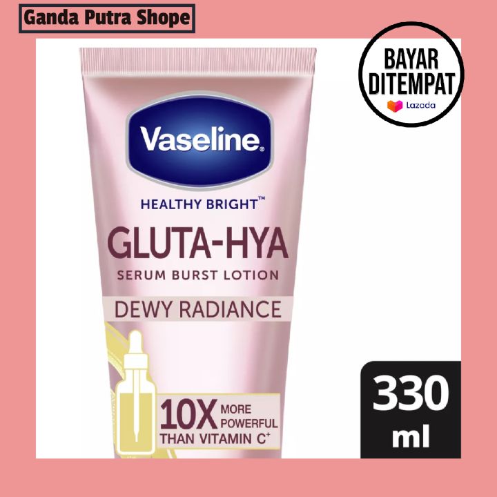 Vaseline Healthy Bright Gluta Hyaluron Niacinamide Serum Lotion Dewy ...