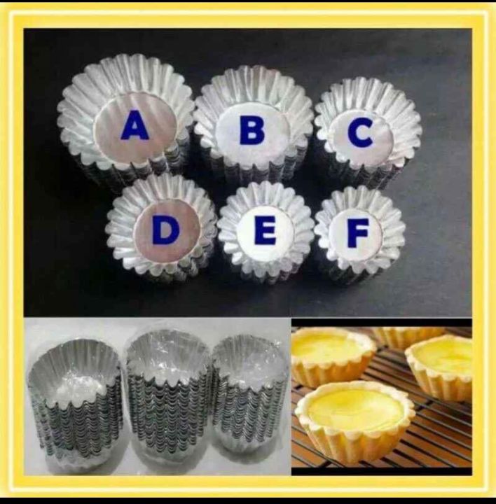 Cetakan Kue Pie Alumunium / 1 Kodi Cetakan Pie / Cetakan Kue Sus Pai ...