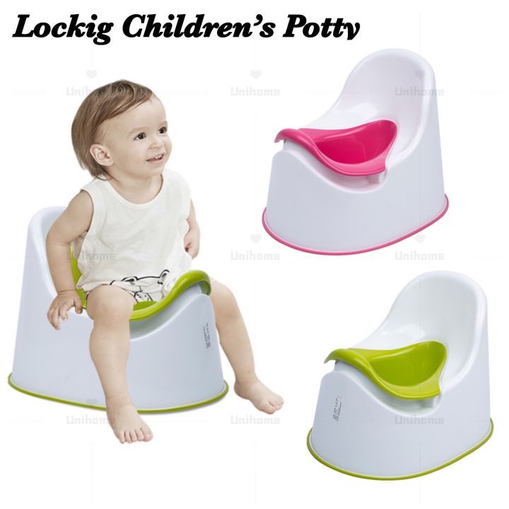 LOCKIG Children Potty Seat Trainer Training Kids Toddler Toilet Bowl ...