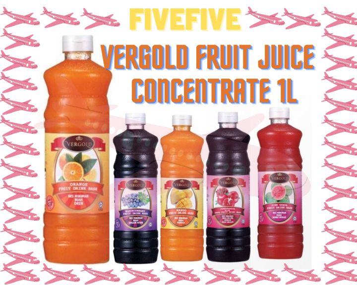 Vergold Fruit juice Concentrate - 1L | Lazada
