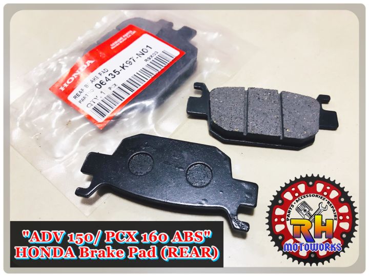 Honda ADV 150/ PCX 160 ABS (Rear) Brake Pad | Lazada PH