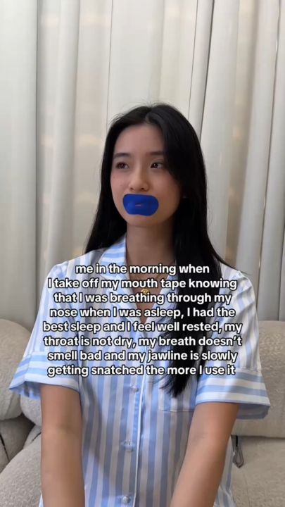 Nasalite Mouth Tape - Stop Mouth Breathing & Reduce Snoring ...