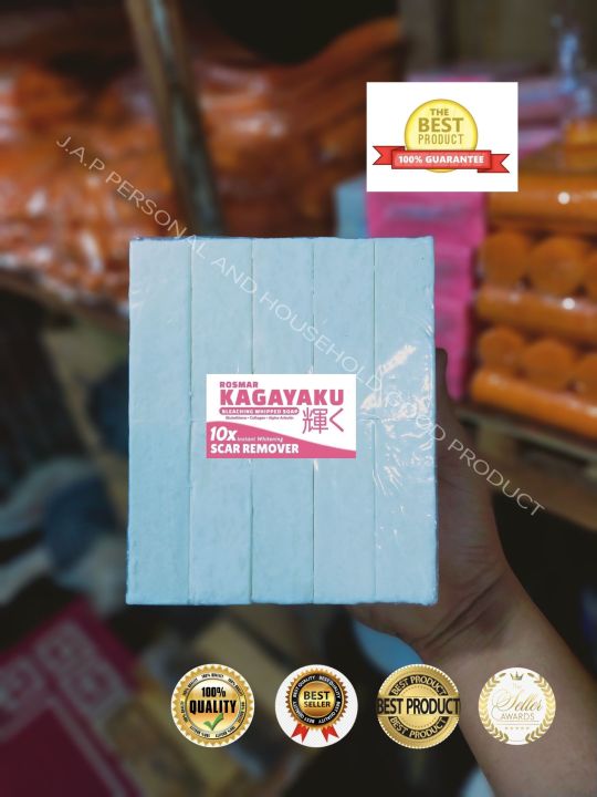 kagayaku bleaching whipped scrap soap 10x instant whitening scar ...