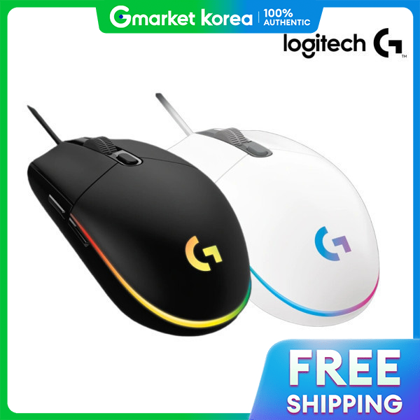 Logitech G102 PC Gaming Mouse Genuine Bulk 2nd Generation Black/White ...