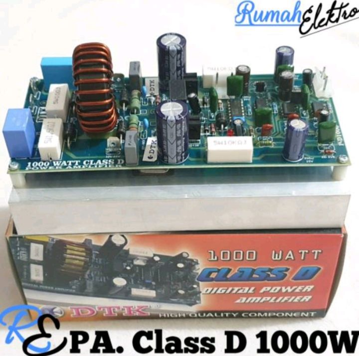 POWER AMPLIFIER CLASS D 1000W DIGITAL PA. 1000 WATT | Lazada Indonesia