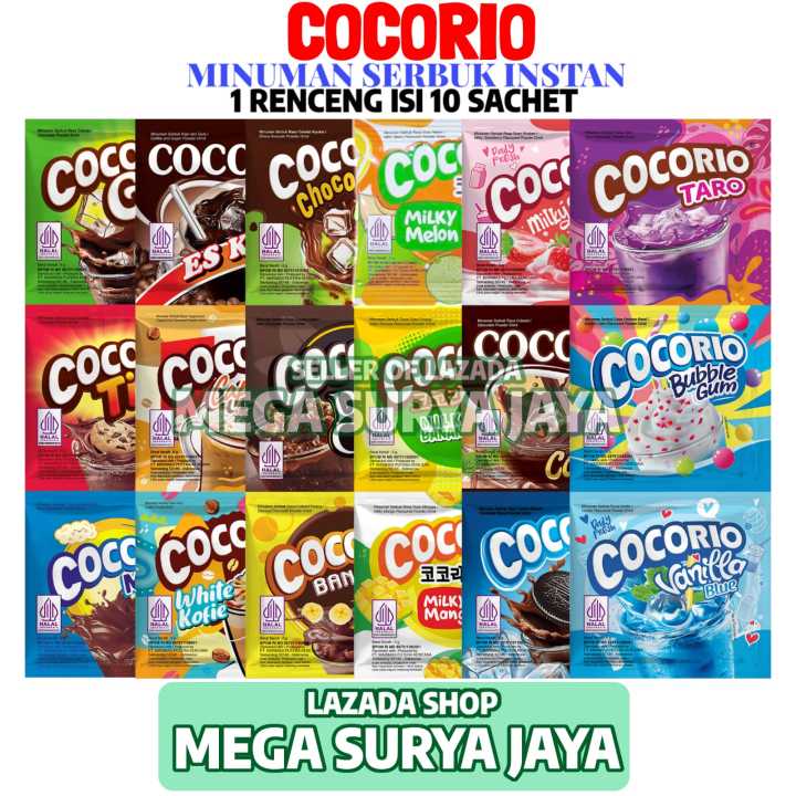Cocorio Minuman 1 Renceng Isi 10 Sachet | Lazada Indonesia