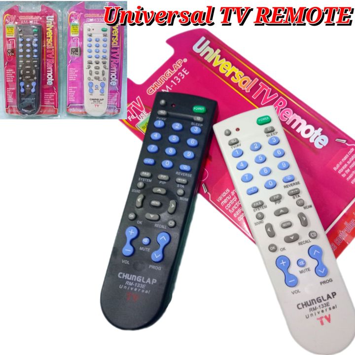 CHUNGLAP RM-133E Universal Remote Old Model CRT TV Remote | Lazada PH