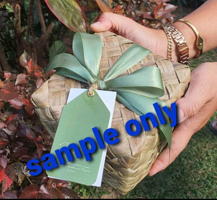 Tampipi 4x4x2 and 5x5x3 ONLY/gift or souvenir packaging | Lazada PH