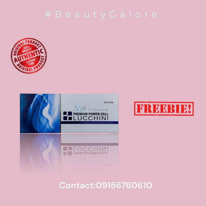 Premium Power Cell Lucchini (Placenta) Clear | Lazada PH