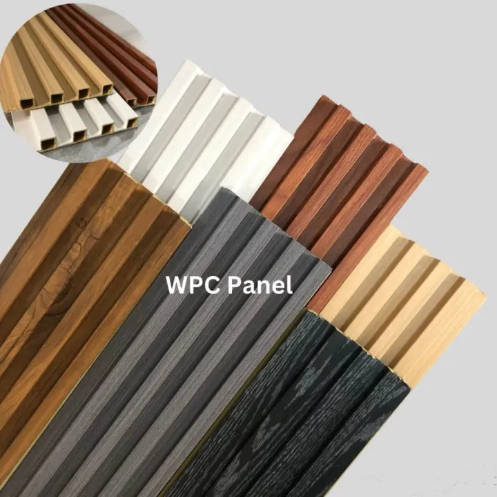 1 Box isi 10pcs WPC Aestetic Dinding Motif Kayu 3D WALL PANEL PVC Kayu ...
