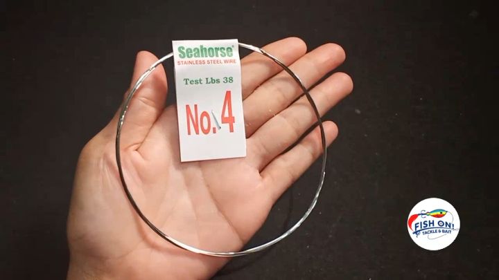 Acero Stainless Fishing Wire Genuine Seahorse No.0 to No.15 Retail ...