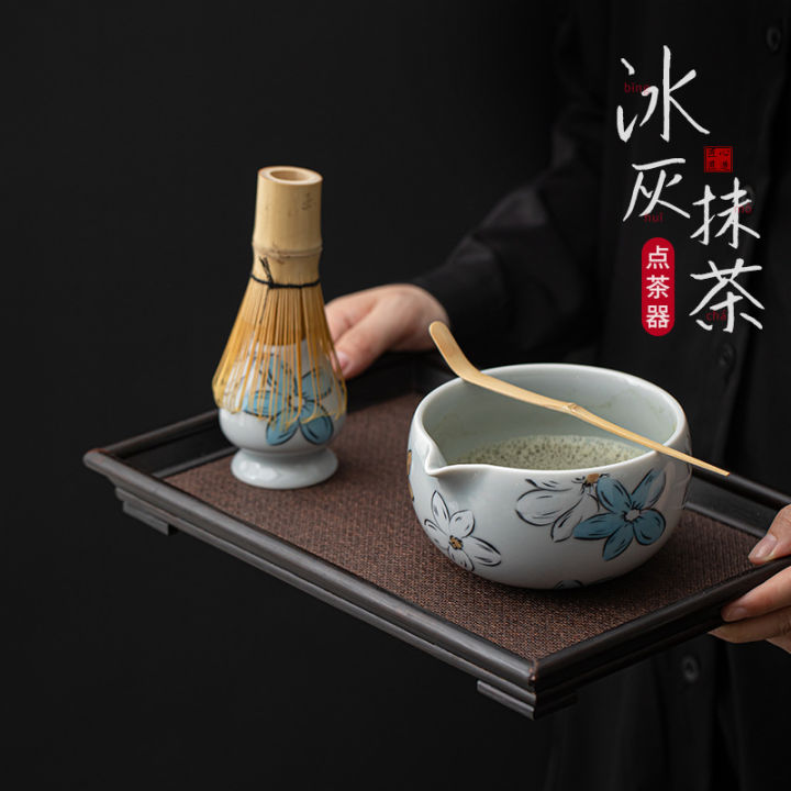 Phong Cách Nhật Bản Matcha Bộ Bát Trà Đạo Dụng Cụ Banchimaru Matcha ...