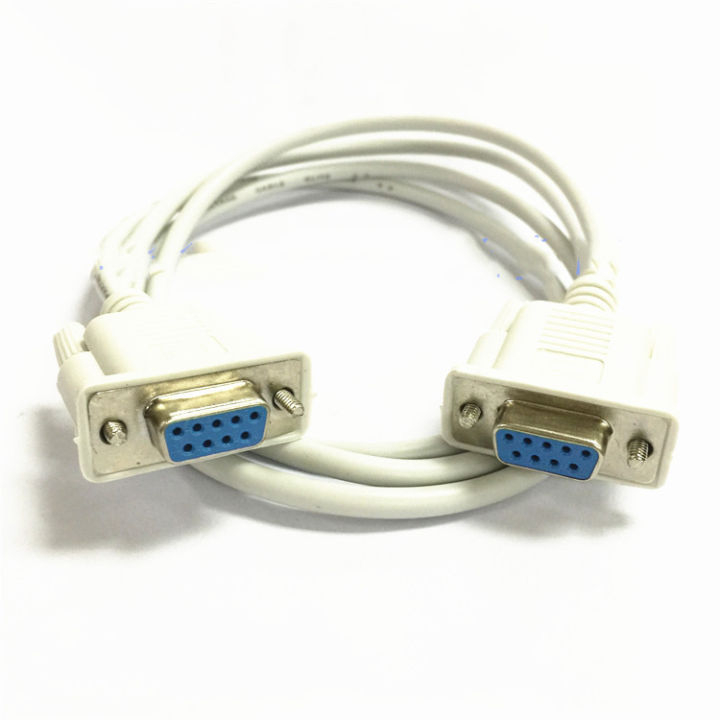 DB9 Female-to-Female Serial Port Line Straight Line 9-Pin Double Female ... DB9 Female-to-Female Serial Port Line Straight Line 9-Pin Double Female ...