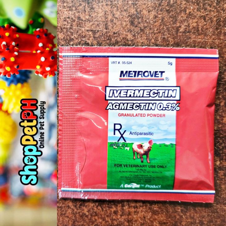 METROVET AGMECTIN 0.3% 5 GRAM SACHET (SOLD PER 5 GRAM SACHET) PURPOSE ... METROVET AGMECTIN 0.3% 5 GRAM SACHET (SOLD PER 5 GRAM SACHET) PURPOSE ...