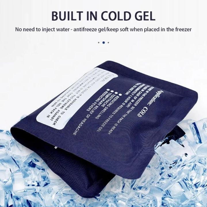 Reusable Gel Freezable Hot Cold Pack Ice Bag Professional Ice Bag ...