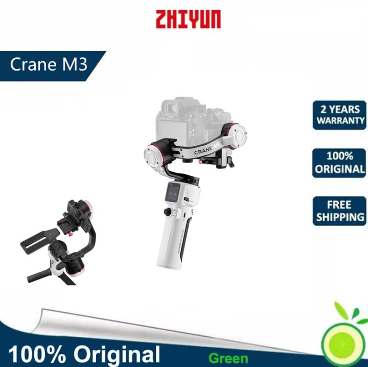 Zhiyun Crane M3 Camera 3-Axis Gimbal Stabilizer Kit with Built-in Bi ...