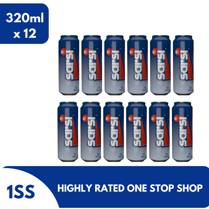 Sarsi Root Beer in Can, 320ml set of 12 | Lazada PH