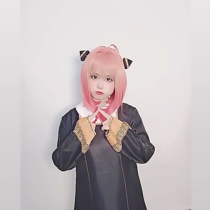 Anya Forger Costume For Kids Girls Cosplay Spy Family Anime Halloween ...