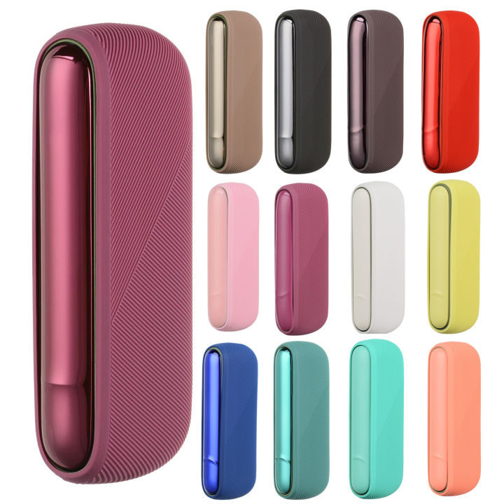 10 Color High Quality Silicone Case with Door Cover for IQOS ILUMA Full ...