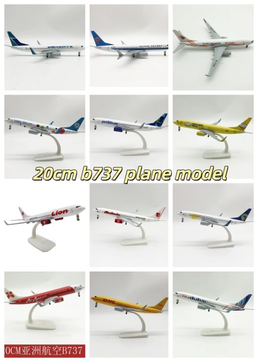 Souvenir Toy Planes 20cm 737 B737 Series Airways Alloy Metal Airplane ...