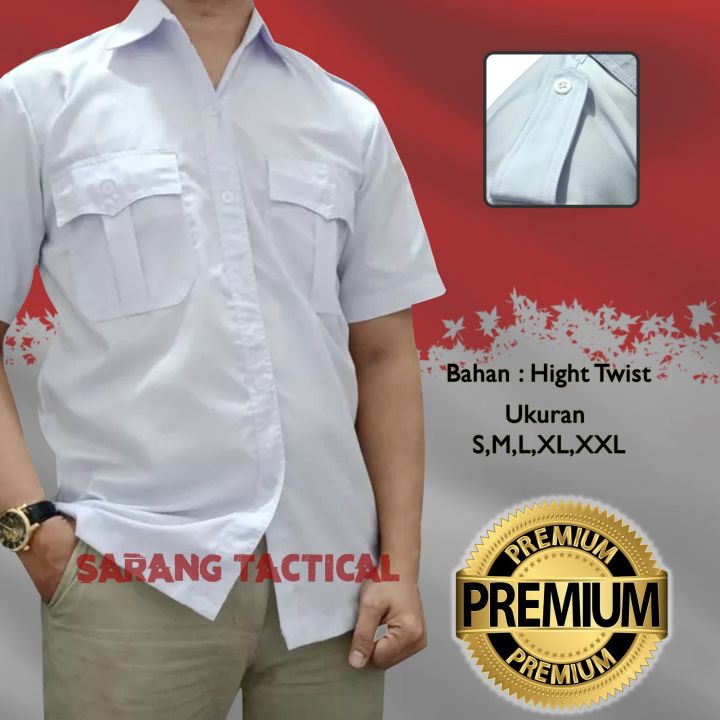 Kemeja Pdh Putih Berkualitas/Baju Pdh Asn/Kemeja Pns | Lazada Indonesia