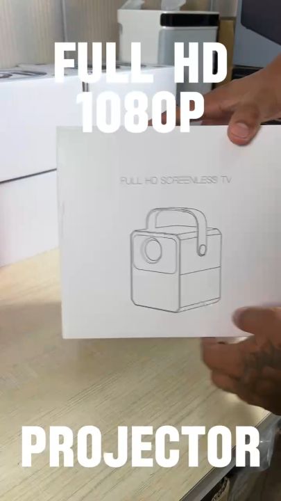 Y8 PROJECTOR 1080 FULL HD WIFI LED Projector Home TV Projector Mini ...