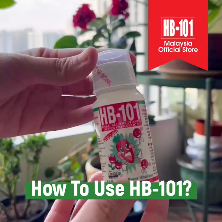 HB101 Organic Plant Vitalizer Growth Booster, Root Activator & Soil Conditioner, Concentrated ...