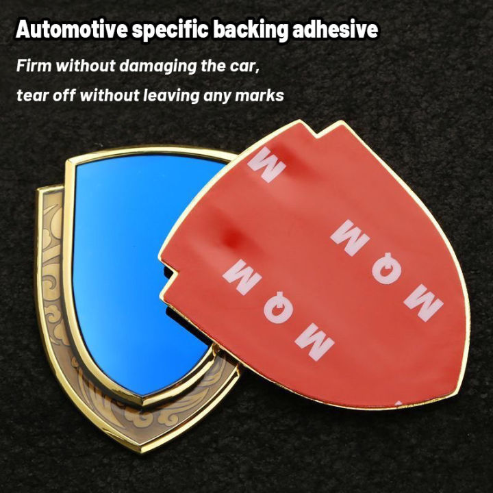 High Quality Car Body Sticker Auto 3d Carbon Fiber Shield Window Emblem