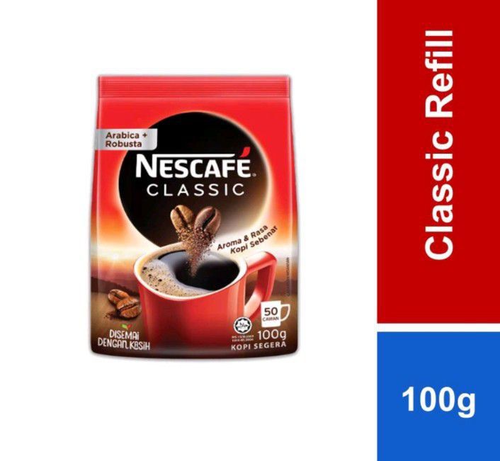 NESCAFE CLASSIC REFILL 100G | Lazada
