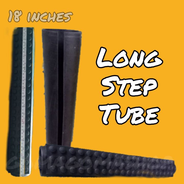 Rubber Goma Long Step Tube (side step for cars) Foot Cover for Bumper ...