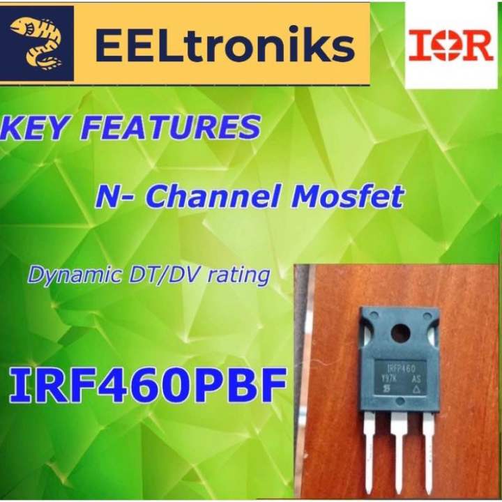 TRANSISTOR IRFP460PBF N- CHANNEL MOSFET ORIGINAL | Lazada PH
