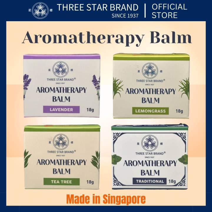 Three Star Brand Aromatherapy Balm | Massage Balm | Lazada PH