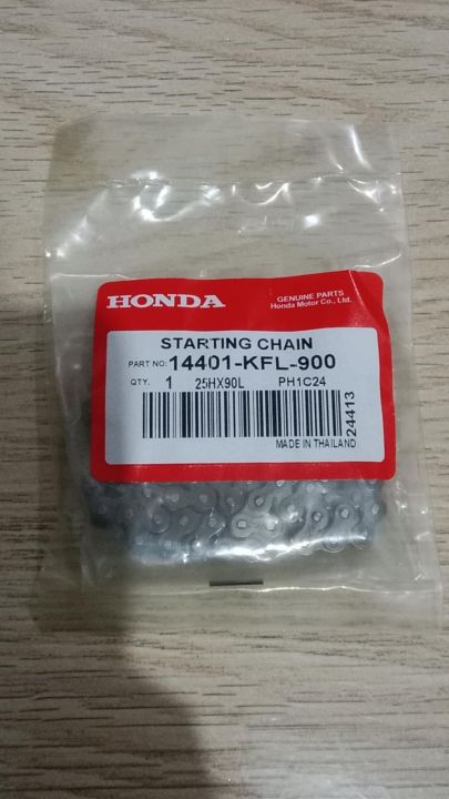Honda genuine xrm110/cb125/wave110 timing chain (25hx90L) | Lazada PH