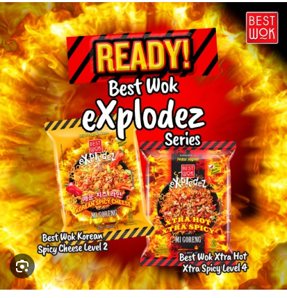 Mie Korea Best Wok Explodez Original | Lazada Indonesia