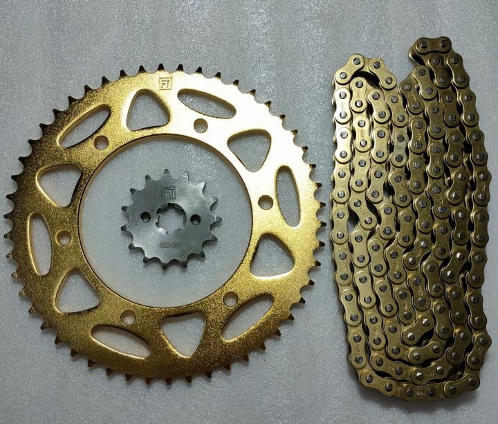 Yamaha R15 V3/R15M Ridetek sprocket and chain set O-ring and None-Oring ...