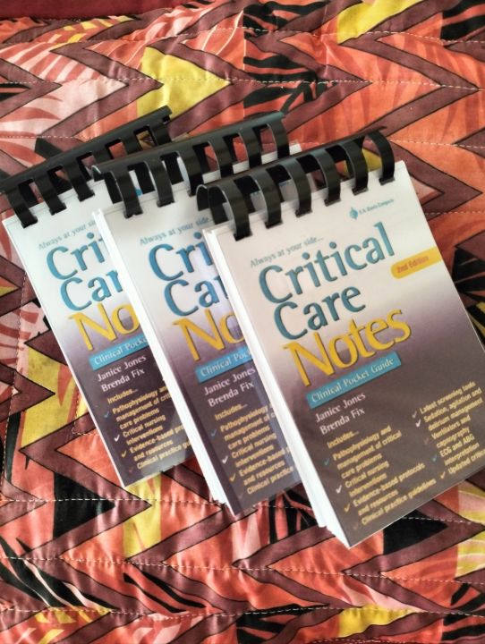 Critical Care Notes clinical pocket guide | Lazada PH