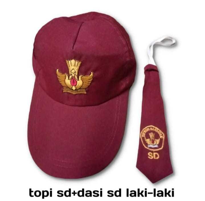 topi sd lambang tutwuri handayani putra putri | Lazada Indonesia