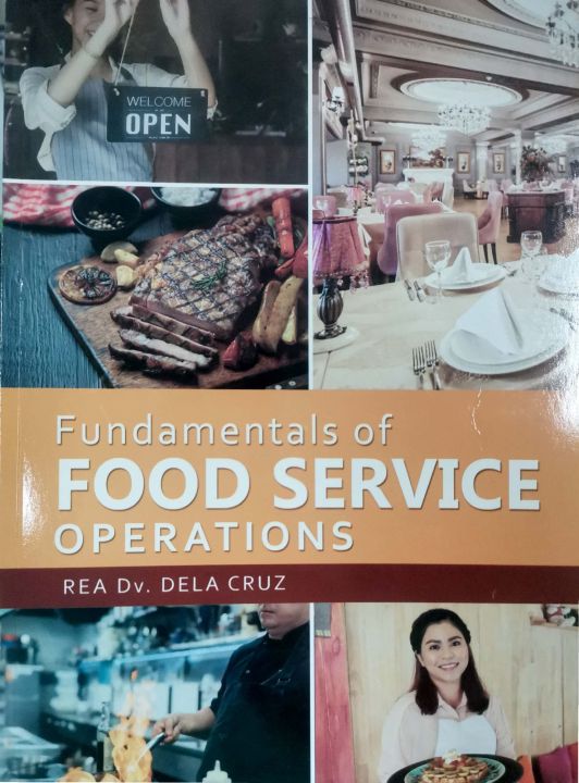 Fundamentals of Food Service in Operation l 2022 l Dela Cruz l College | Lazada PH