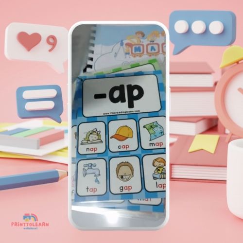 Reading flashcards Short Vowel Word Family Cards laminated for ...