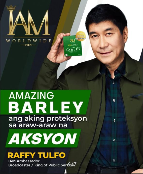 IAM WORLDWIDE (1-BOX) AMAZING PURE BARLEY 💯% ORIGINAL | Lazada PH