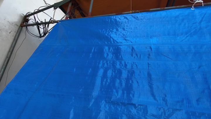 B1T1 4x6ft Sakoline Roll up & Roll Down Trapal Lona Tolda Waterproof ...