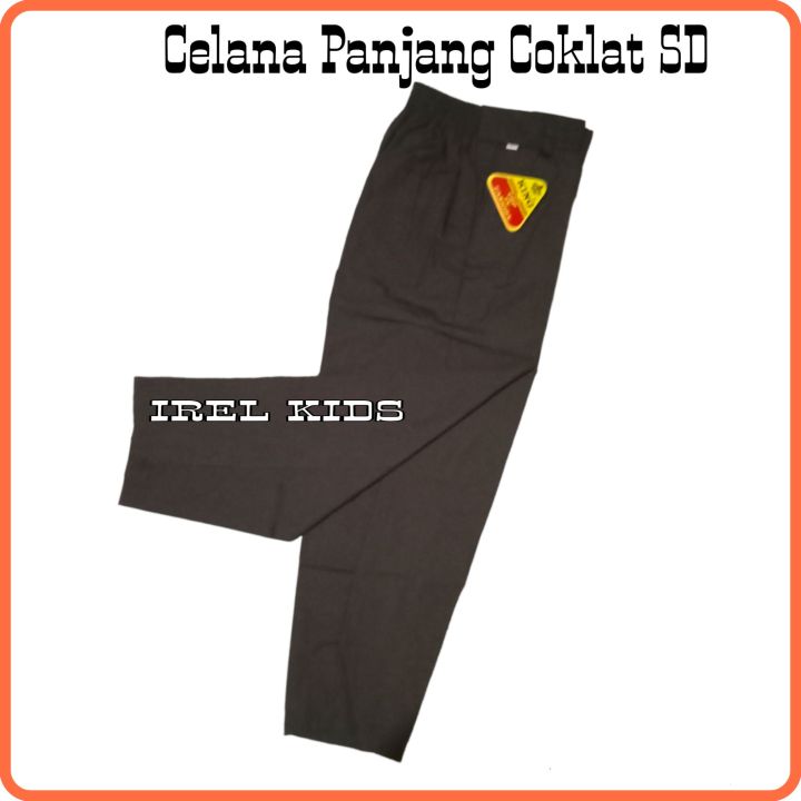 Celana Pramuka Panjang SD Lengkap Ukuran Kelas 1 Sampai 6 | Lazada ...