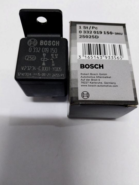 BOSCH RELAY SOCKET 12V ,,5 TERMINAL,,,HORN RELAY,,MINI DRIVING RELAY ...