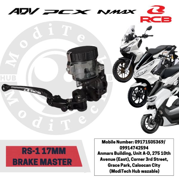 RCB RS1-17MM BRAKE MASTER FOR ADV/PCX/NMAX | Lazada PH