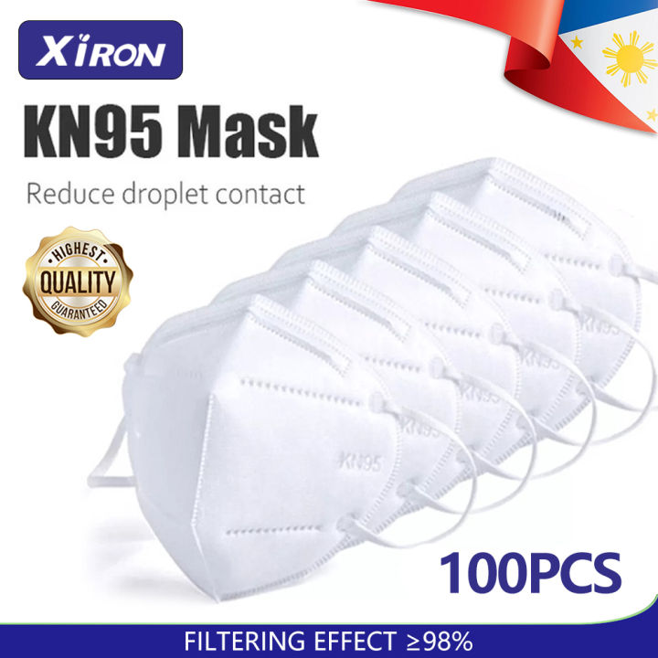 KN95 face mask original 50 100 PCS protection filtration cover anti ...