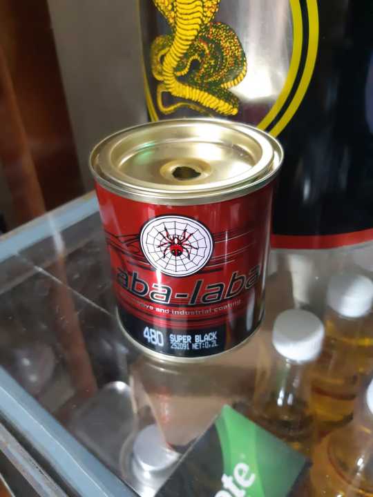 Cat Duco Laba Laba Nc Solid Hitam 200gram Super Black Spider Sepider ...
