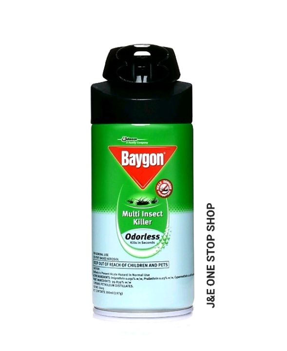 Baygon Multi Insect Killer Odorless 300ml | Lazada PH
