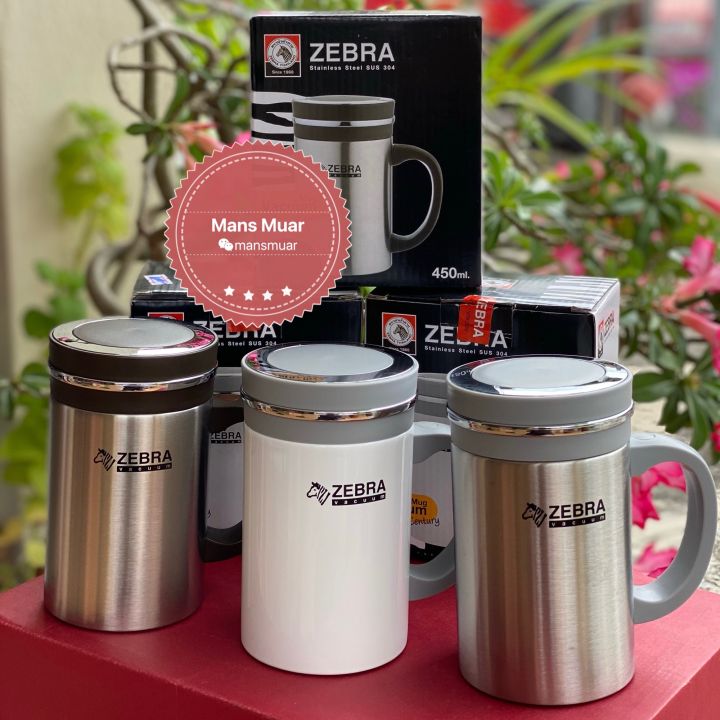 Thailand Zebra Thermos Cup 泰国斑马牌保温杯（450ml) Original From Thailand | Lazada